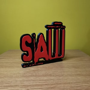 Saw Classic Horror Movie Sign - Etsy