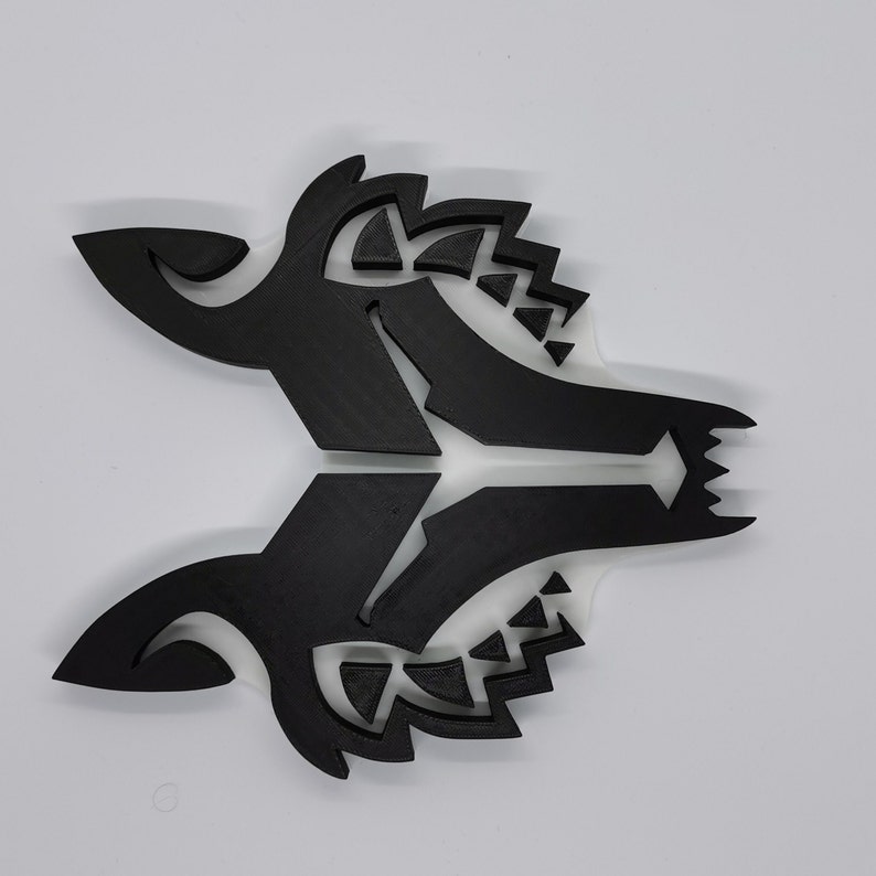 Wolfpack Logo Sign - Commander Wolffe - 3D Printed - Display - Gift - Etsy