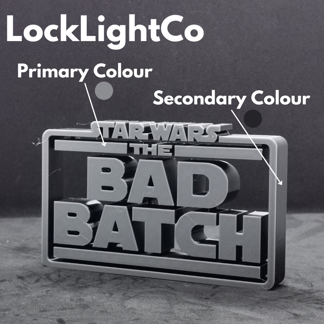 Floating the Bad Batch Sign 3D Printed Display Gift - Etsy Canada