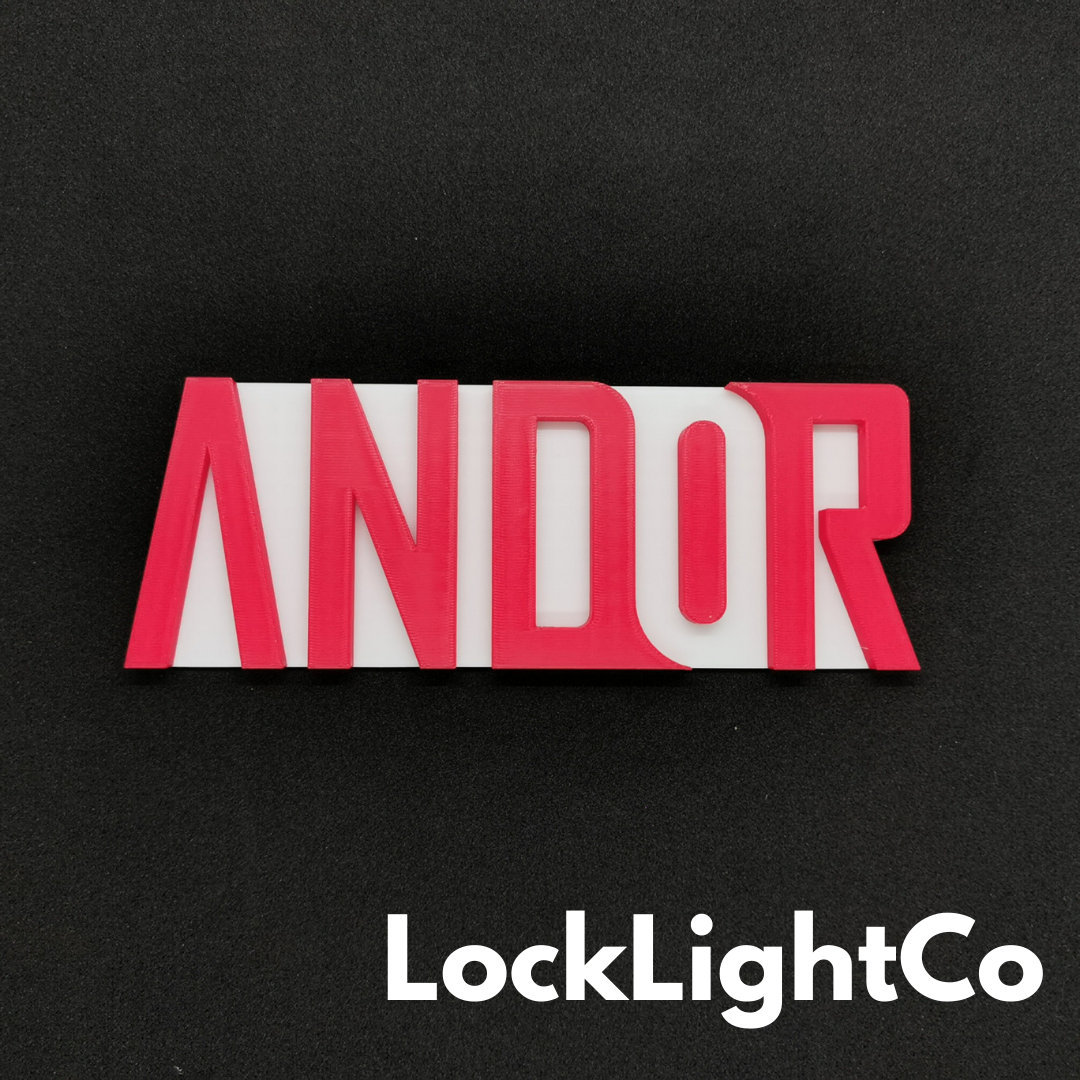 Andor Series Logo Sign Custom Collectible Display - Etsy