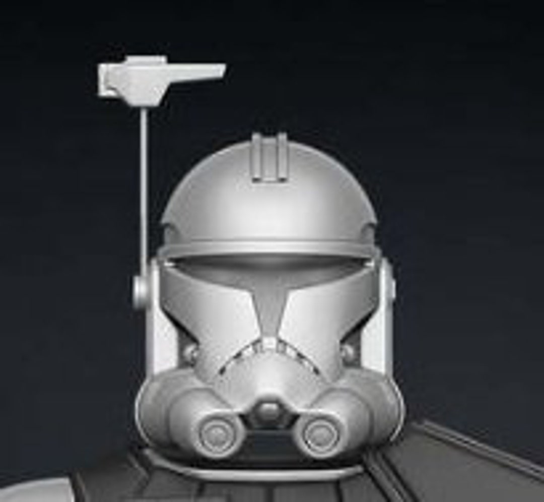 Phase 2 Captain Rex Helmet Clone Wars Prop Collectible 3D Printed - Etsy