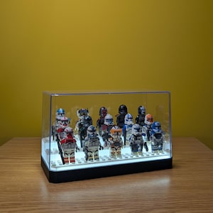 LED Minifigure Display - Custom Design Fits Lego and off Brand ...