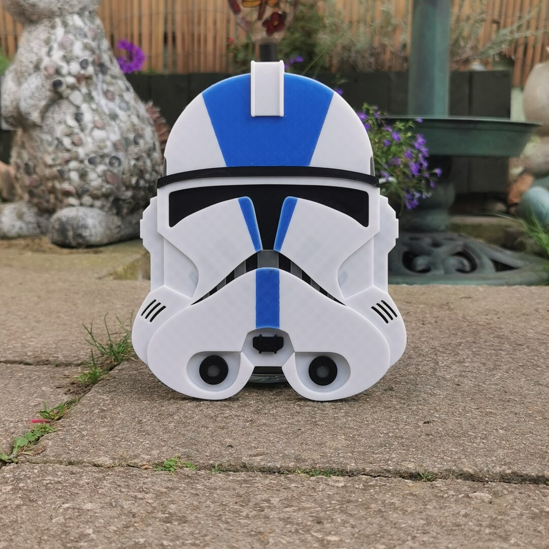 Star Wars ROTS Clone Helmet Wall Art - 3D Printed - Etsy