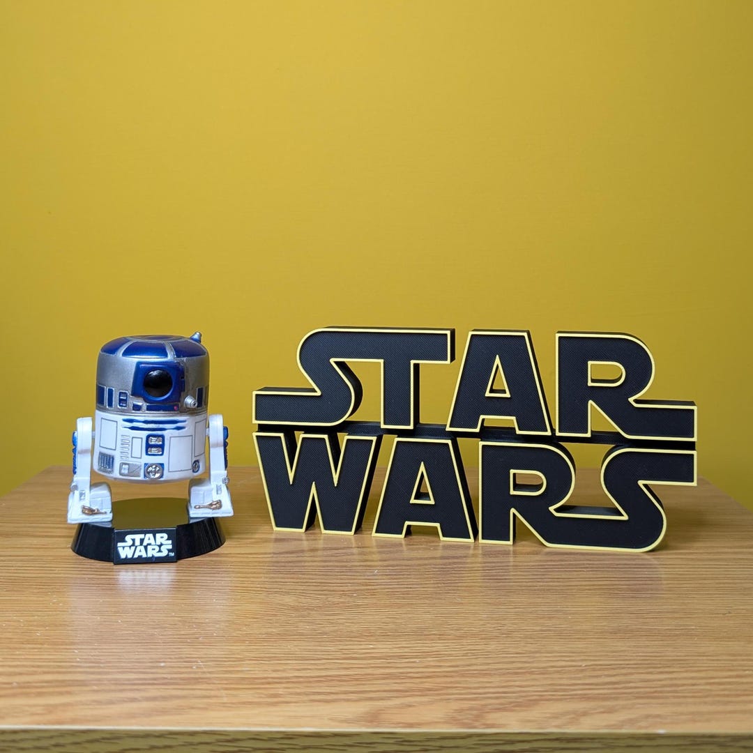 Star Wars Freestanding Sign - Display - Etsy