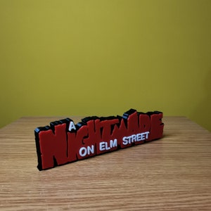 A Nightmare on Elm Street Logo Sign V2 - Etsy