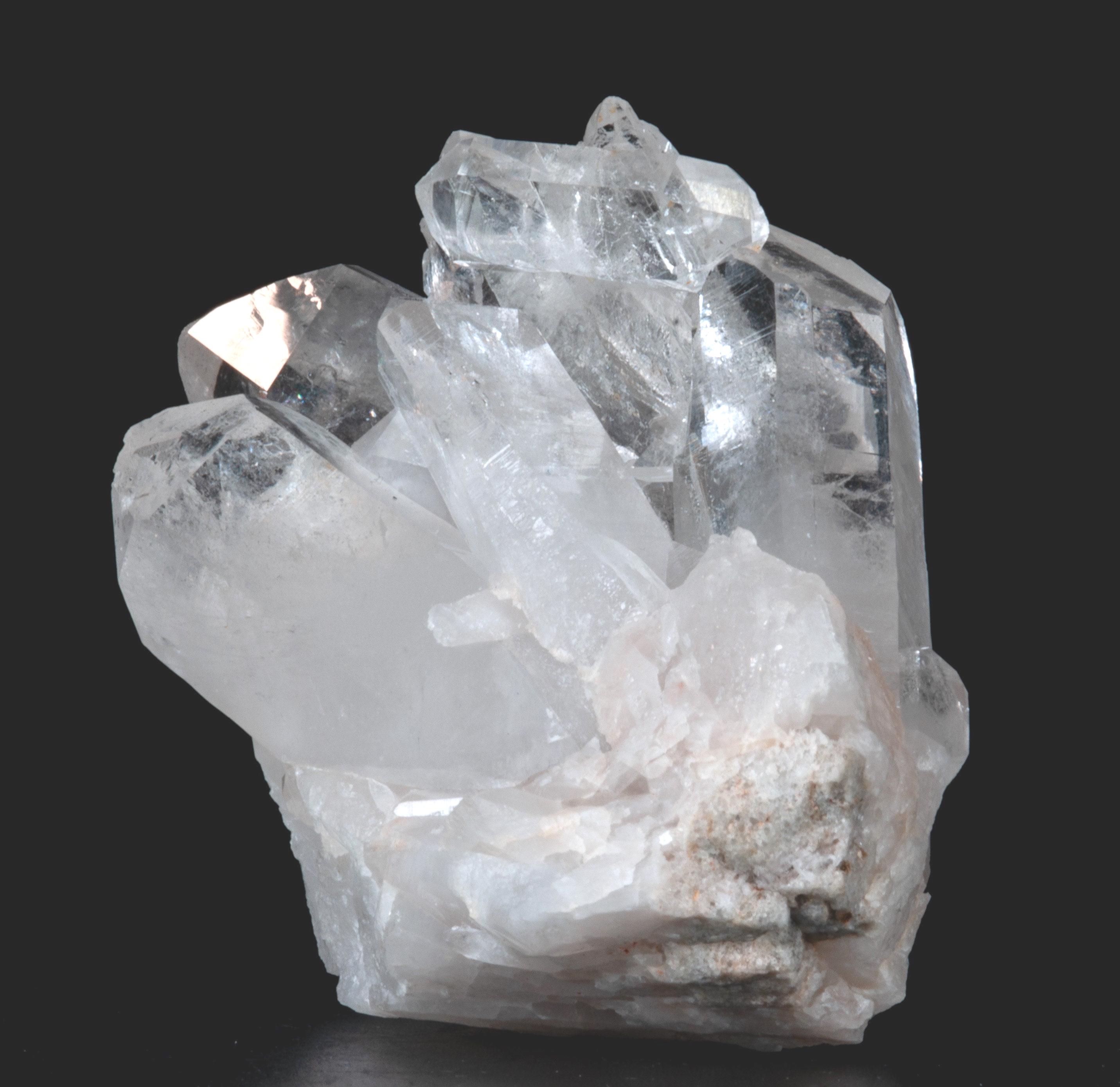 Arkansas Quartz Crystal Cluster - Triple Double Terminated Clear ...