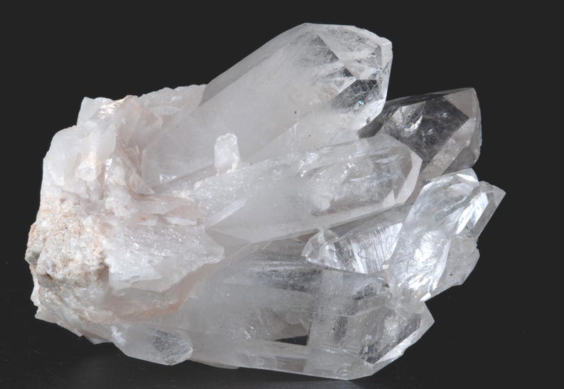 Arkansas Quartz Crystal Cluster - Triple Double Terminated Clear ...