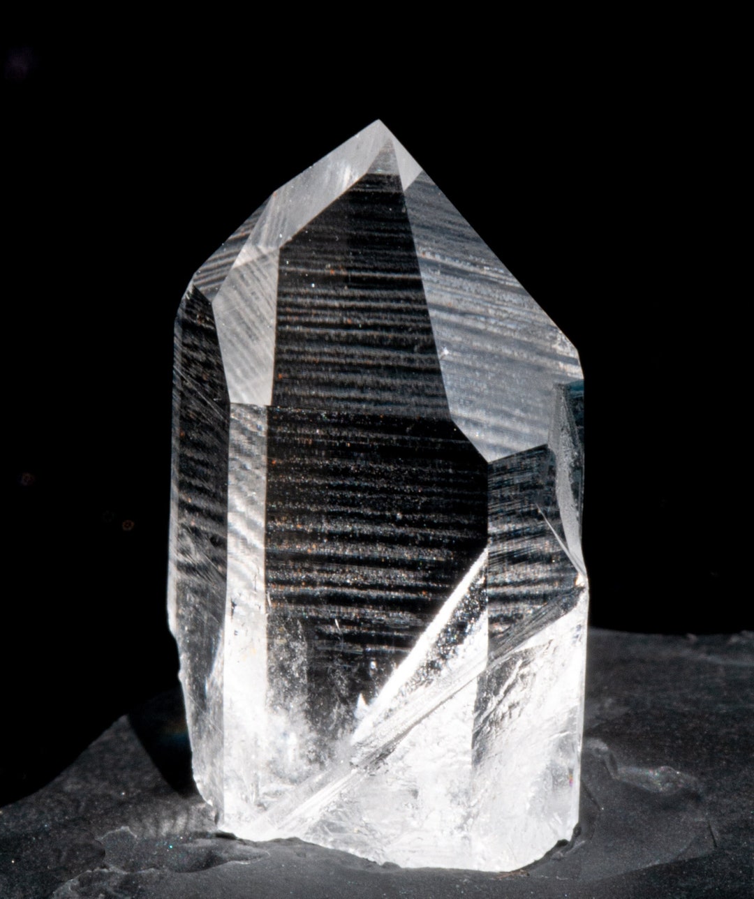 Channel Key Quartz Clear Lemurian Single Point Crystal From Arkansas - Etsy