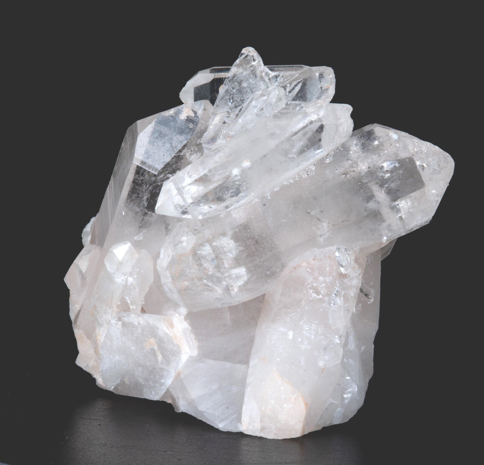 Arkansas Quartz Crystal Cluster - Triple Double Terminated Clear ...