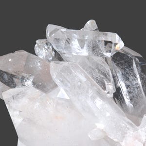 Arkansas Quartz Crystal Cluster - Triple Double Terminated Clear ...