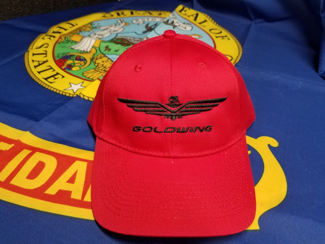 Goldwing Embroidered Cap ....RED - Etsy