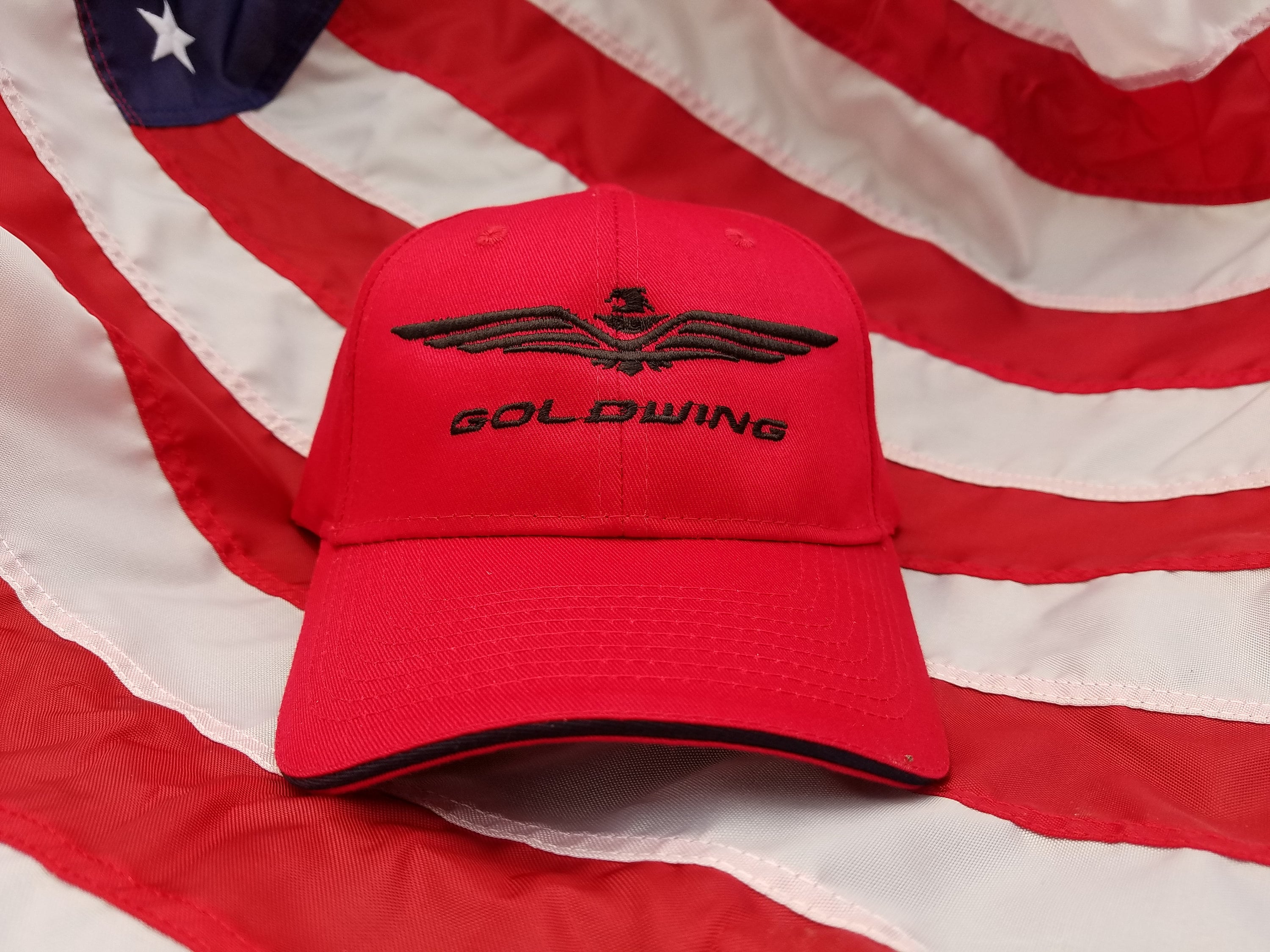 Goldwing Embroidered Cap ....RED | Etsy