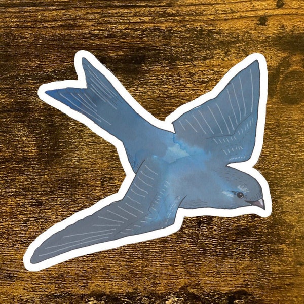 Purple Martin Art - Etsy