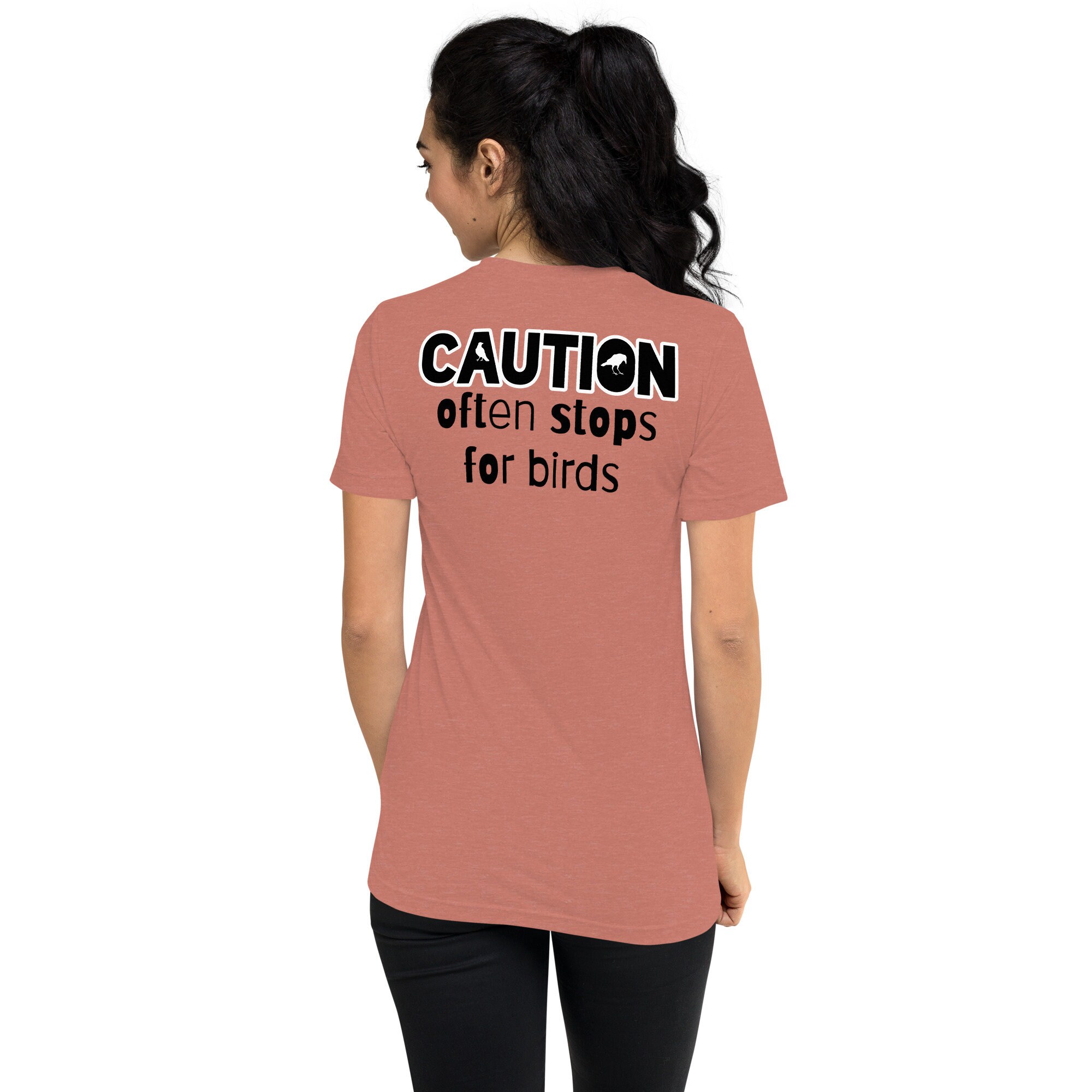 Funny Birdwatcher Caution Shirt Gift - Short Sleeve T-shirt - Etsy