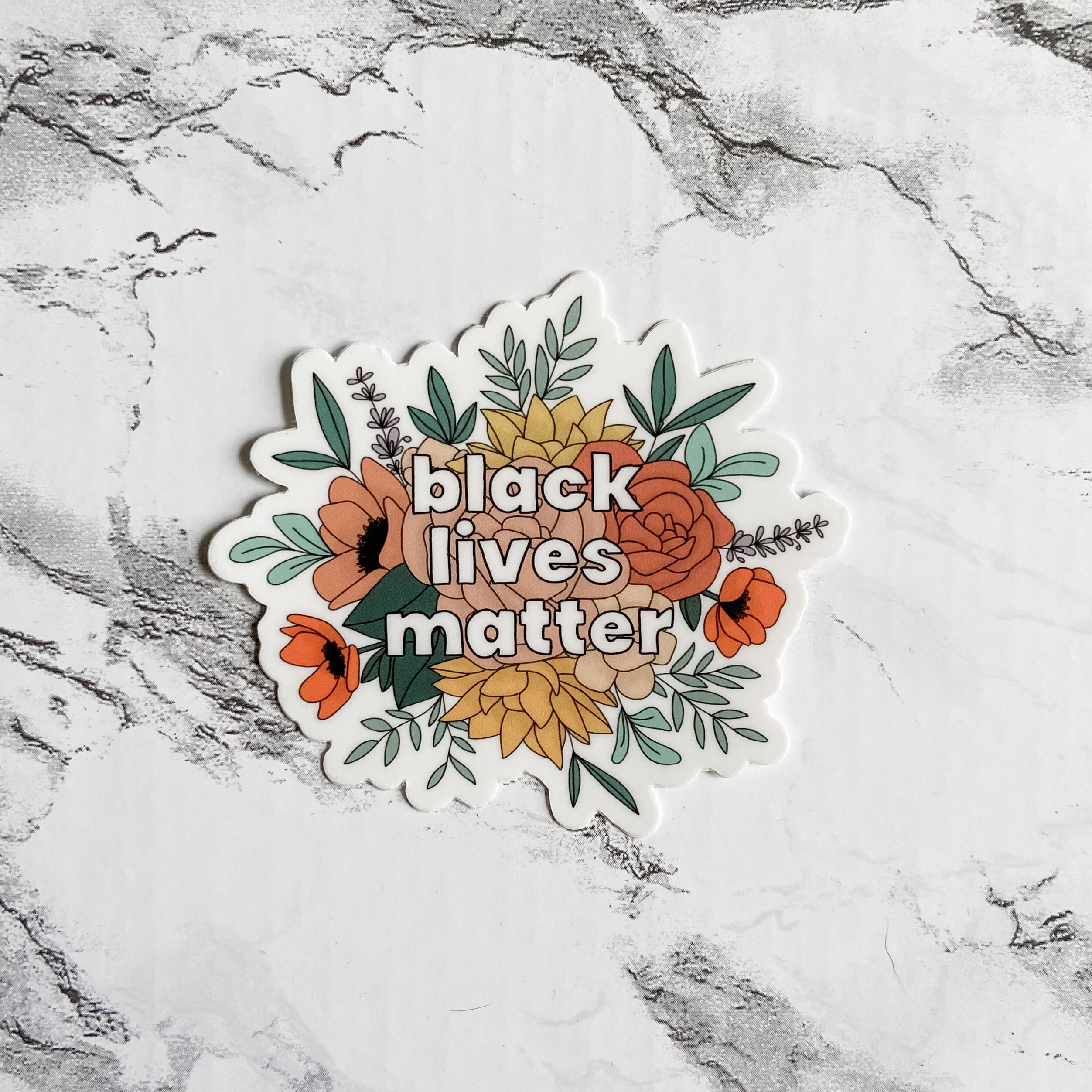 Black Lives Matter Sticker BLM Sticker BLM Water Bottle - Etsy