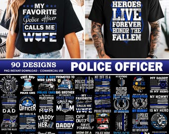 Policeman Png Bundle, Cop Clipart, Digital Bundle, Police Graphic ...