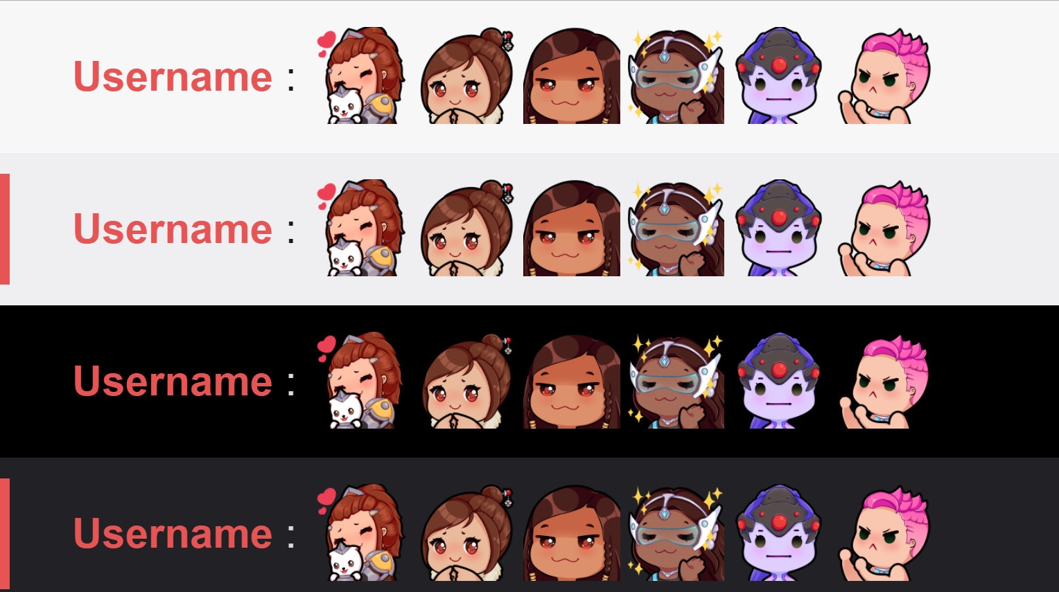 Lindos emotes de overwatch / Emojis Para streamers de twitch, youtubers ...