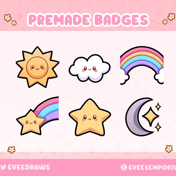 Pixel Peepo Sub/bit Badges - Etsy Canada