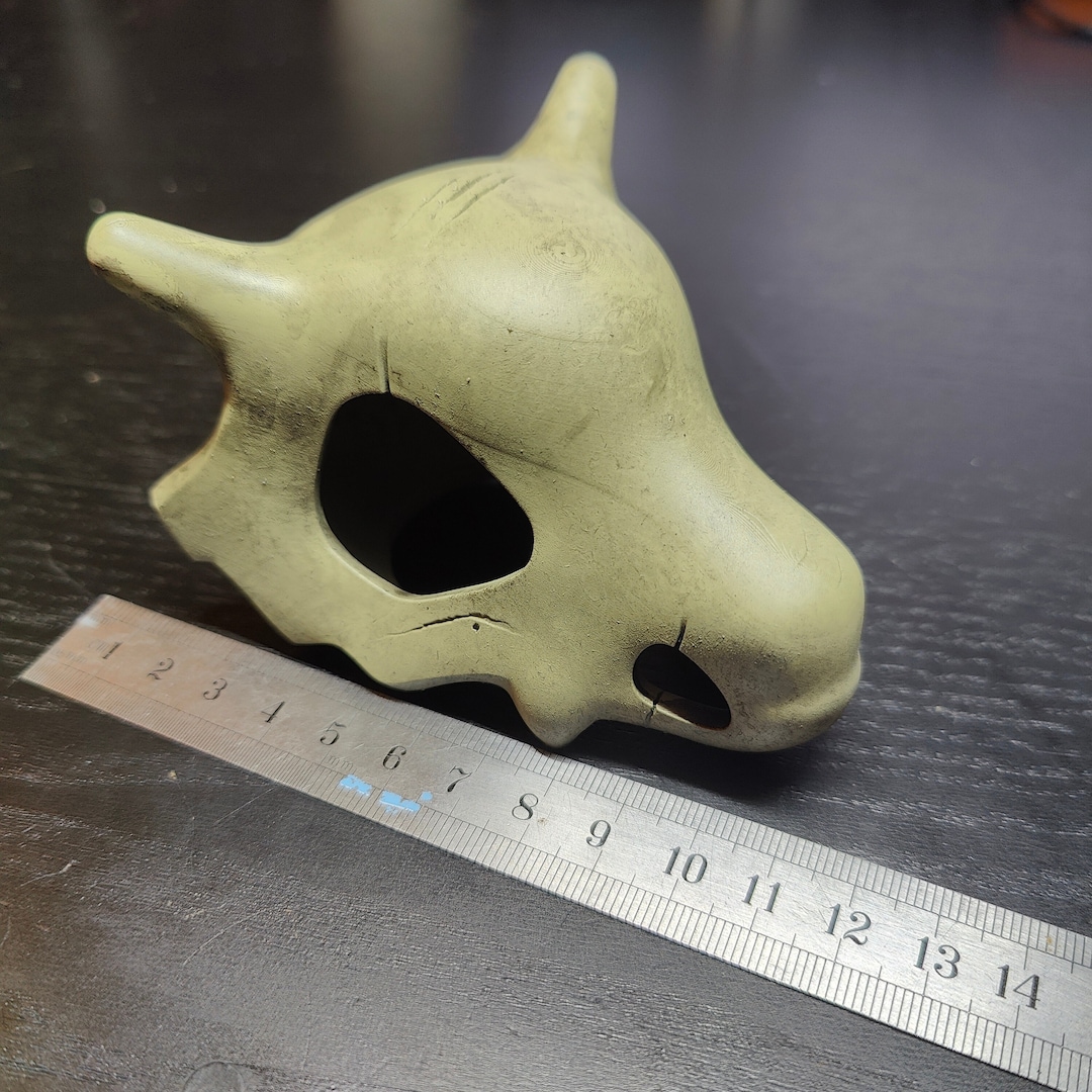 Pokemon Cubone Skull - Etsy