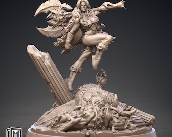 Red Sonja Stl - Etsy