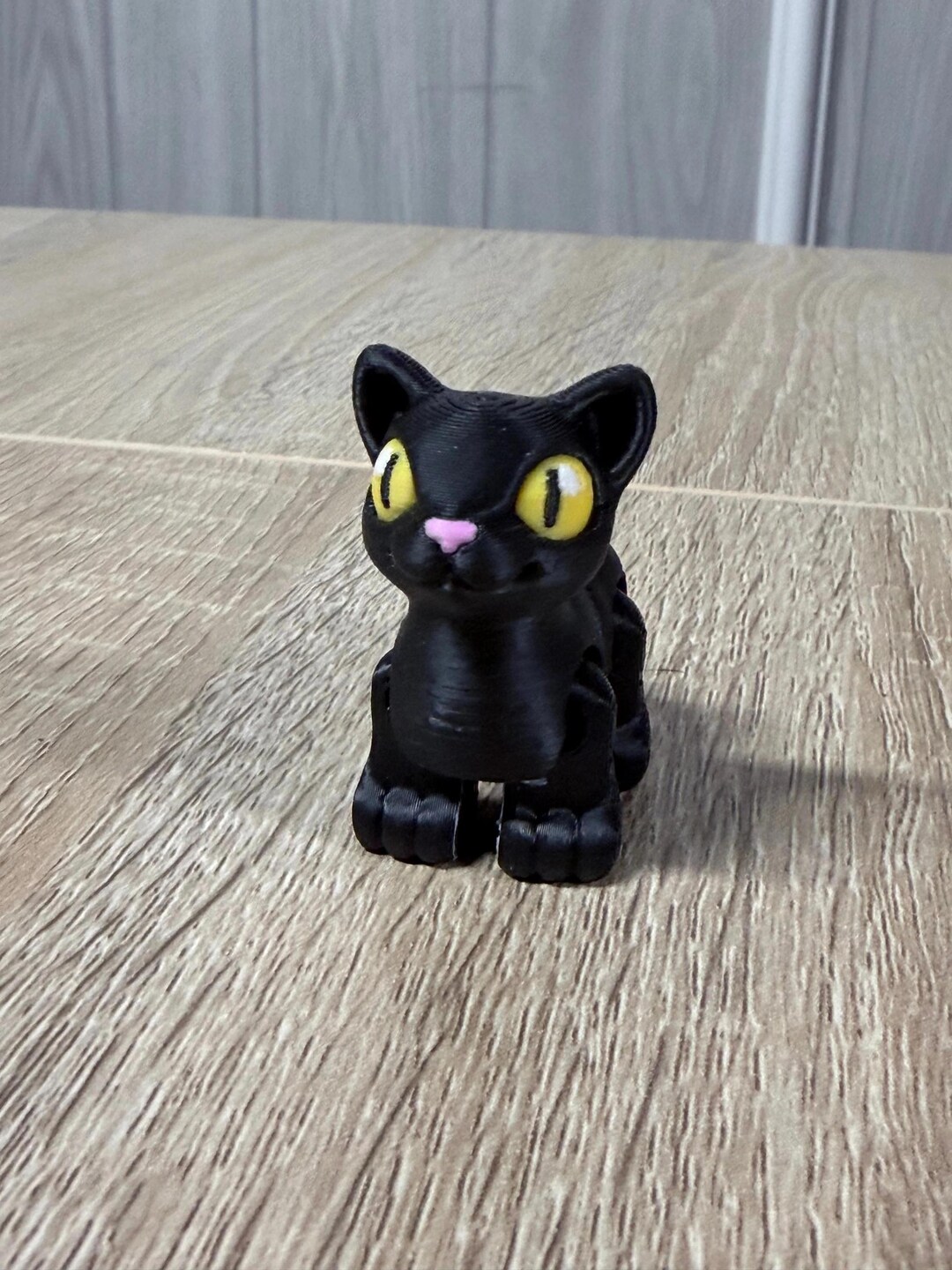 Cats - Mini Flexi 3D Printed Articulated Cat Fidget Toy - Etsy