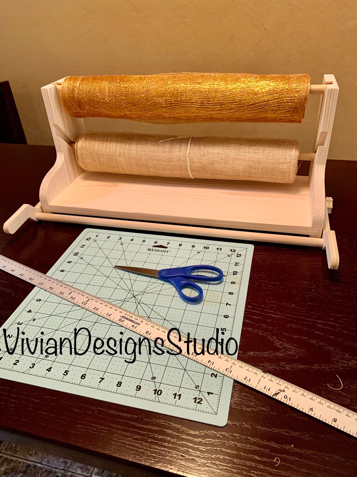 Double Mesh Rollerribbon Organizer Crafts Tool Supplies Mesh - Etsy