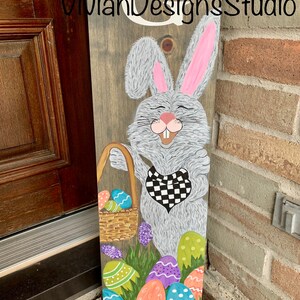 Spring Porch Leaner Handmade Easter Home Decor “happy Spring”,spring ...