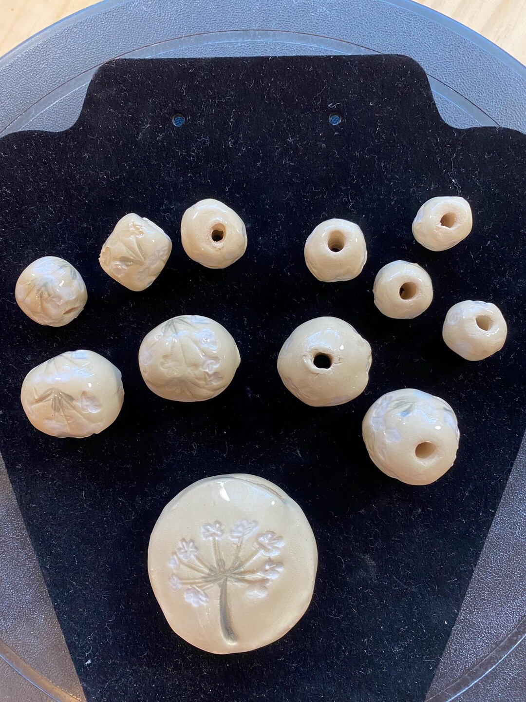 Dandelion Bead Set for Macrame, Crochet, or Sewing - Etsy