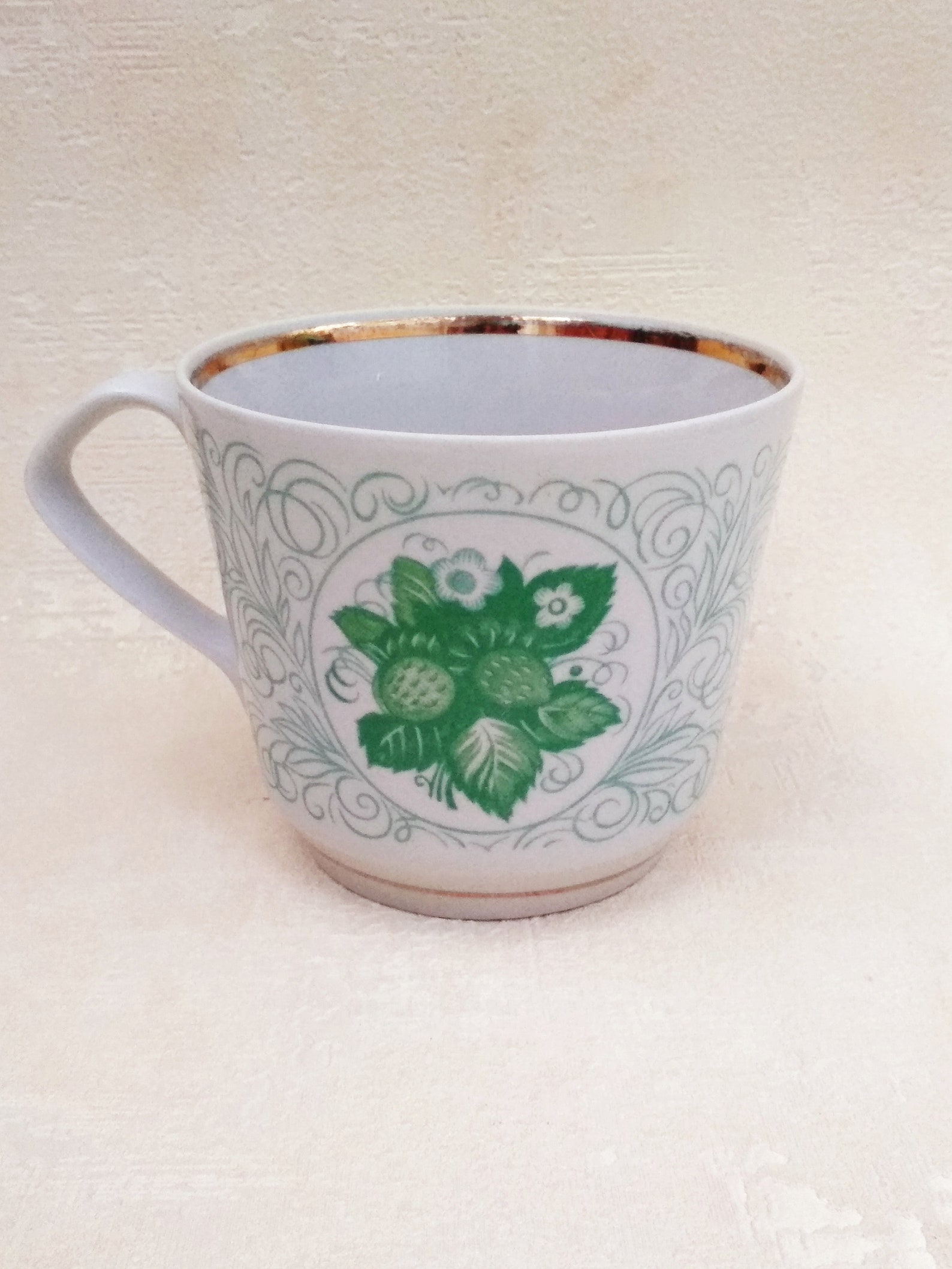 Large Soviet Tea Cup Soviet Porcelain Mug Ukrainian Gift. - Etsy