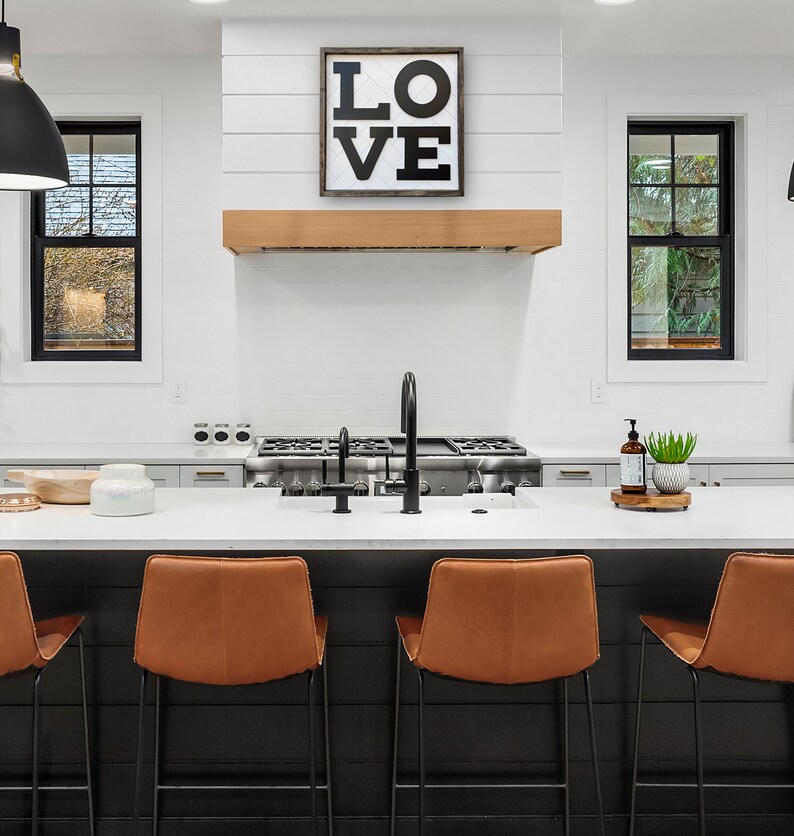 3D HOME Laser Cut Sign Raised Lettering Custom Background - Etsy