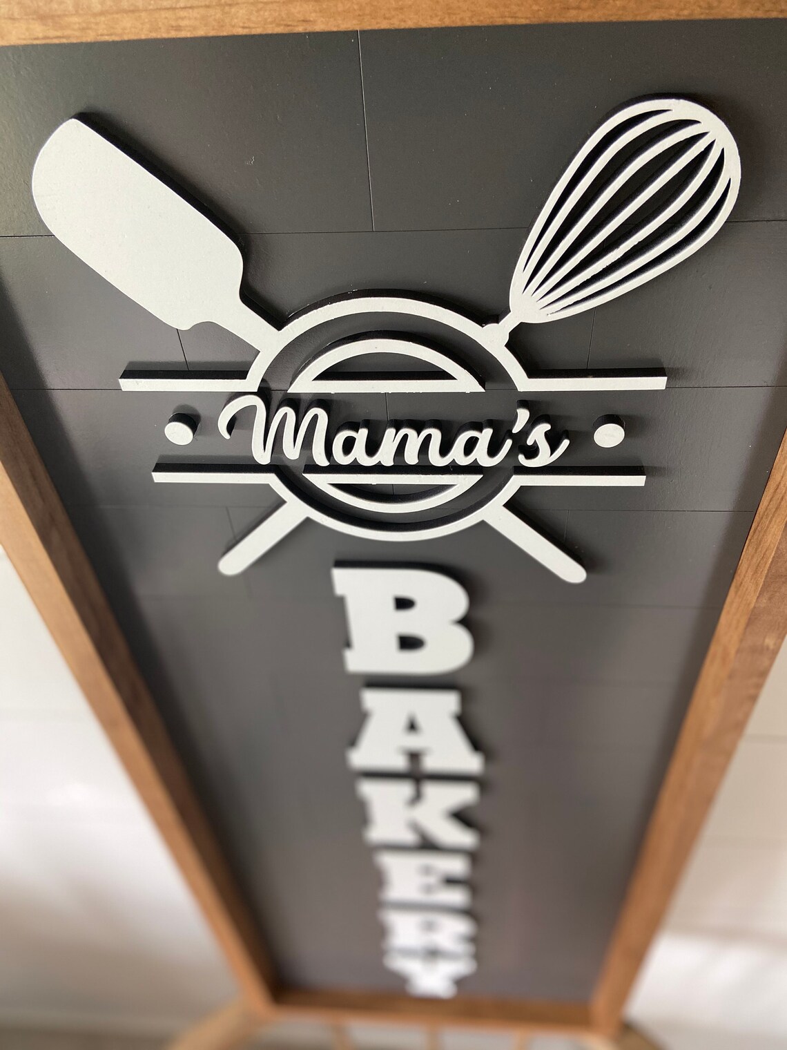 Personalized Bakery Sign Tile Etched Engraved 3D Letter - Etsy