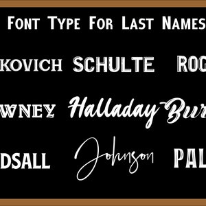 Personalized Vintage Last Name Round Sign, 3D Letter, Circle, Custom ...