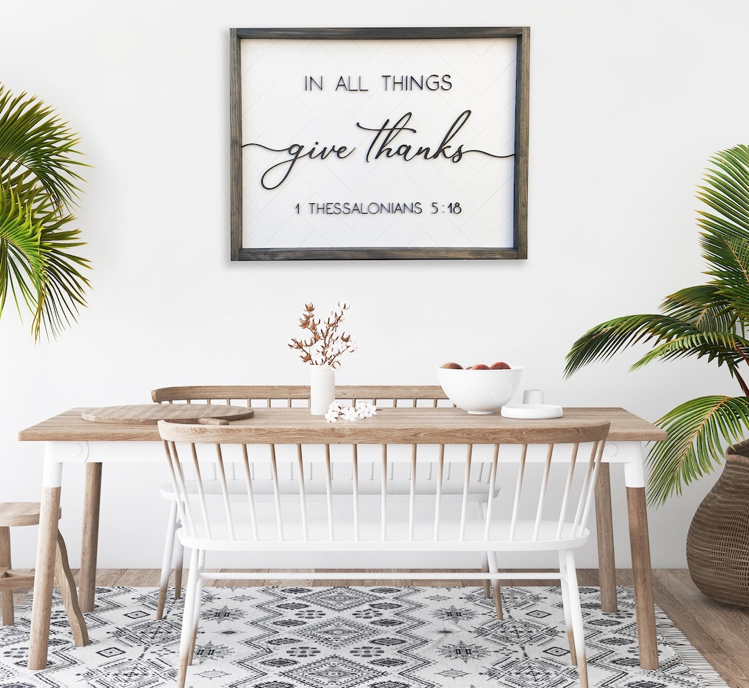 Custom Bible Verse Home Sign, Work Heartily Office Sign, 3D Letter ...