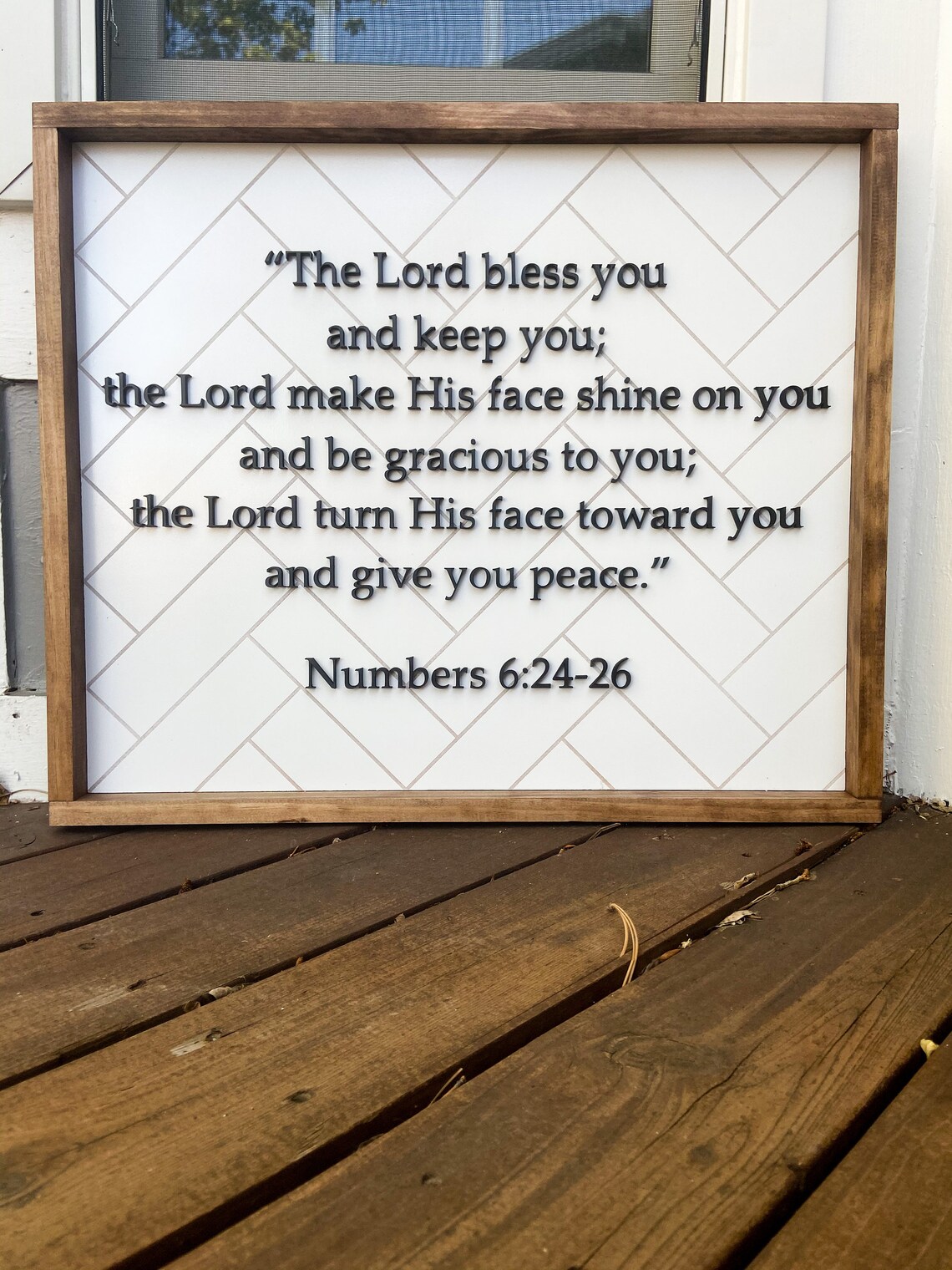 Custom Bible Verse Home Sign Work Heartily Office Sign 3D | Etsy