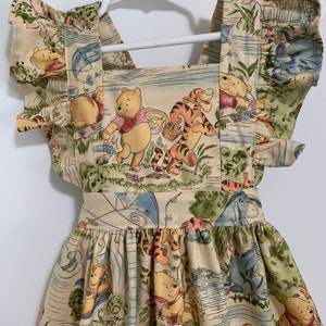 Classic Winnie the Pooh Pinafore Dress - Etsy