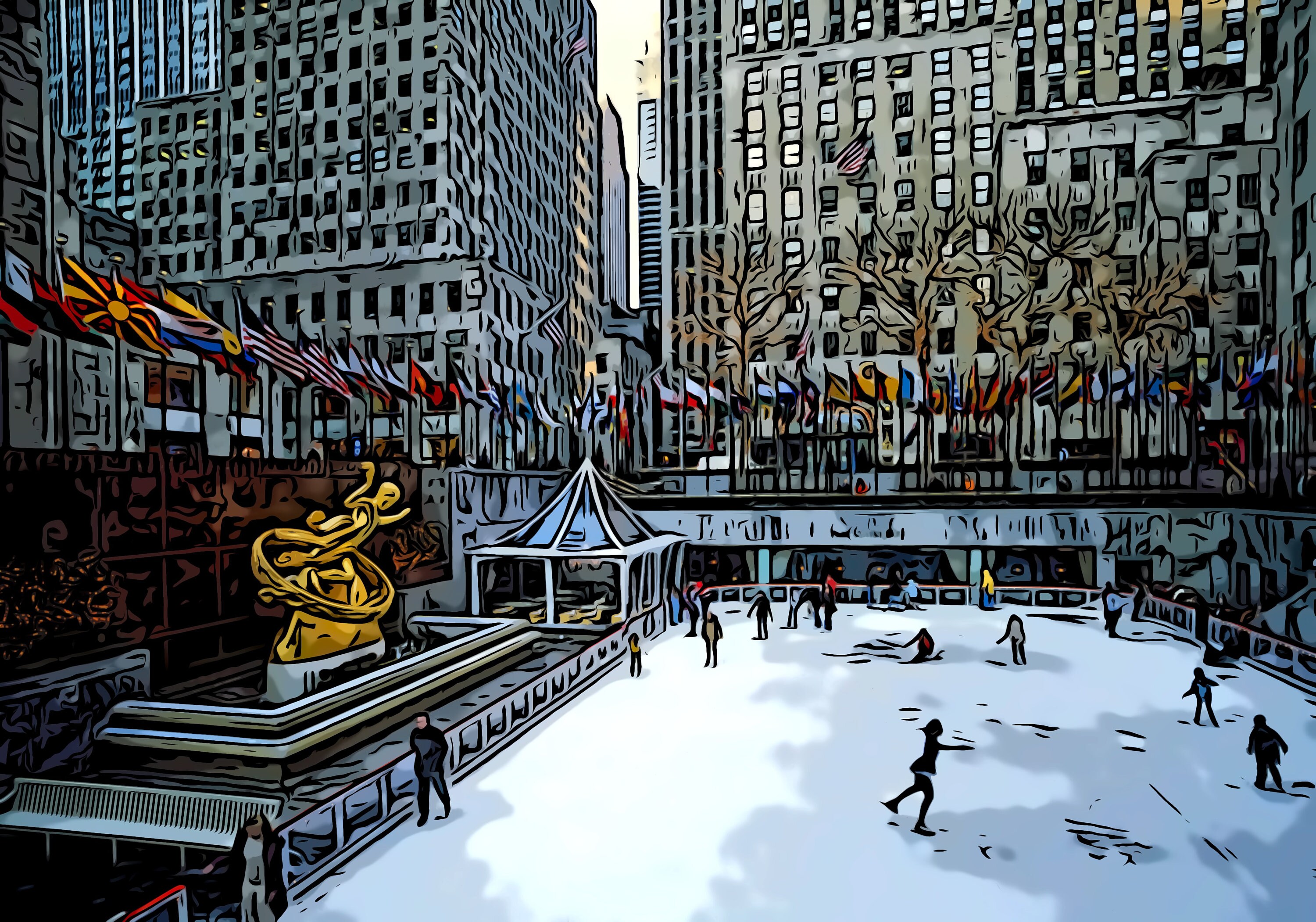 Rockefeller Cartoon