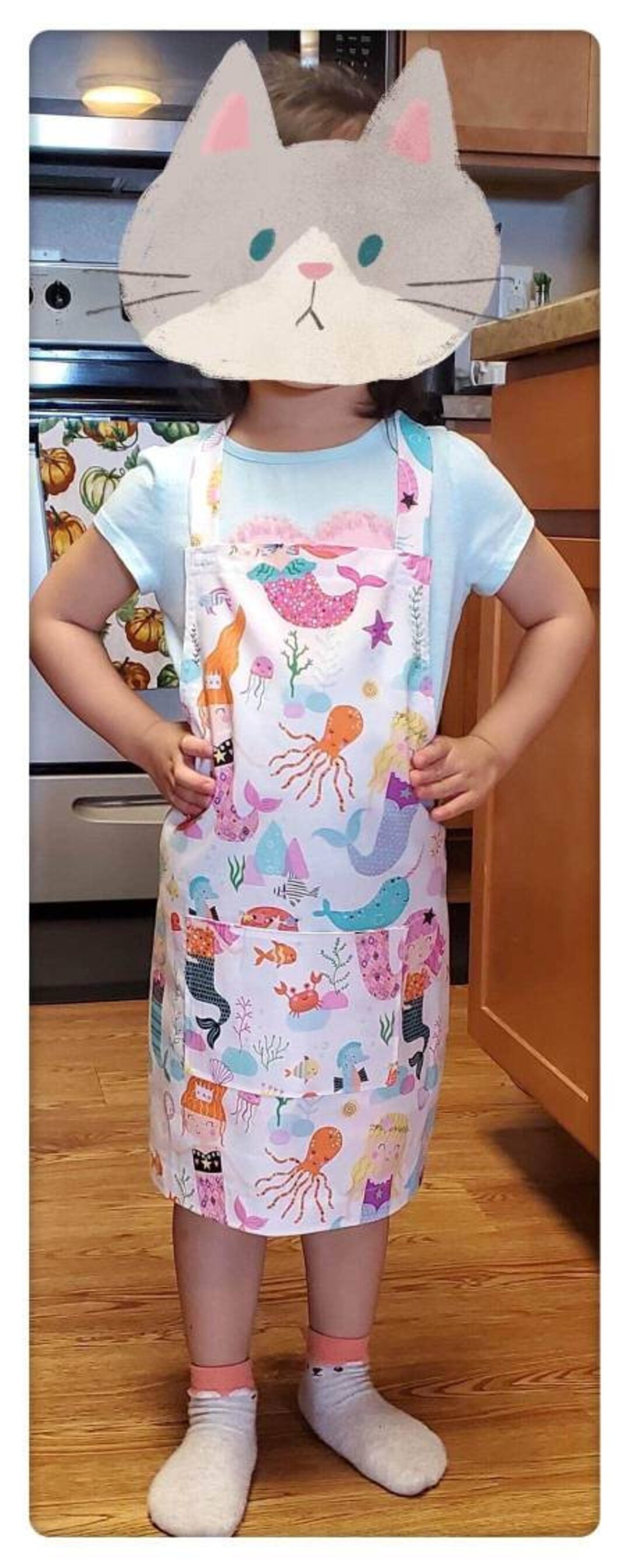 Kid's Mermaid Apron - Etsy