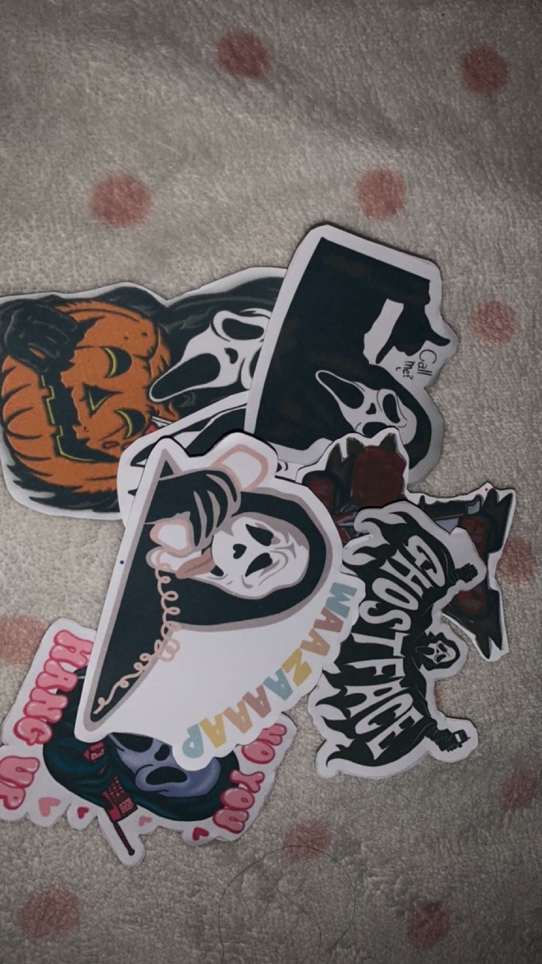 Scream Stickers 8 Pack - Etsy