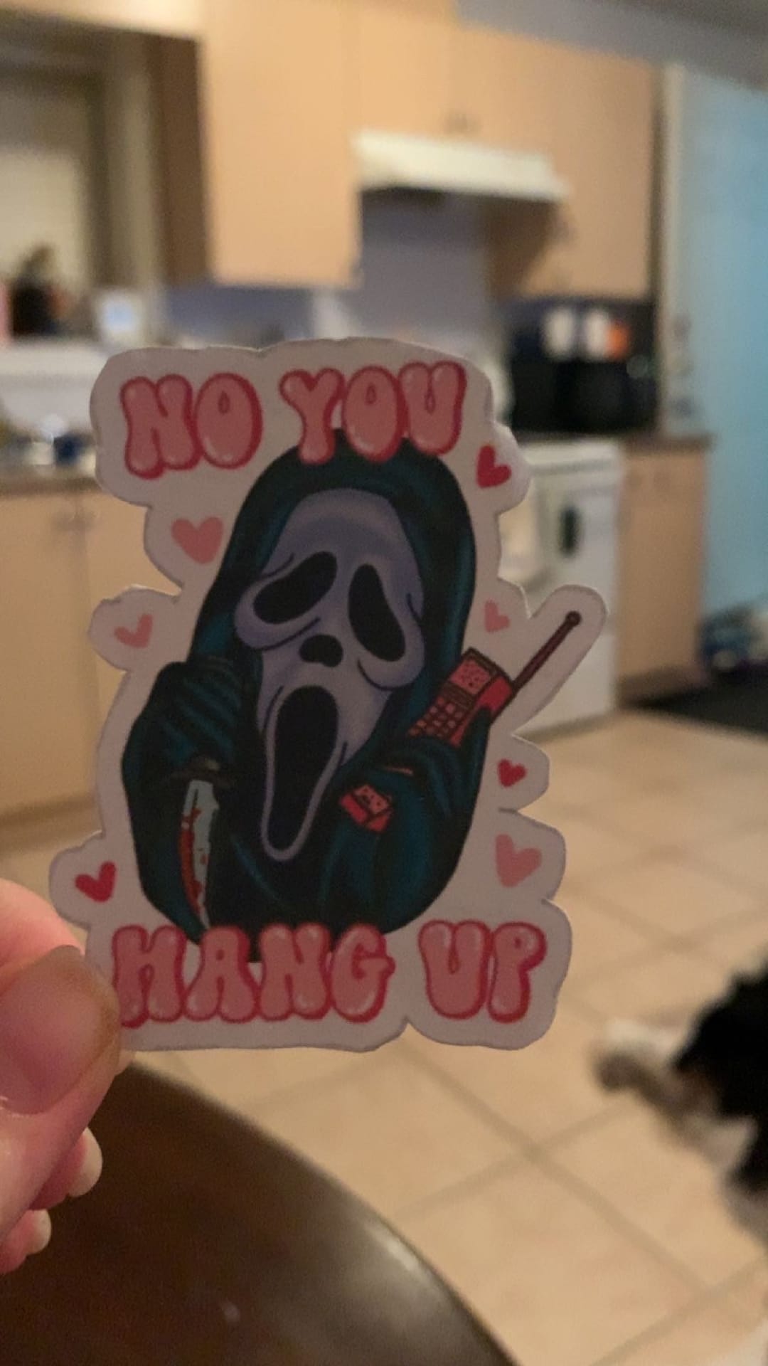 Ghost Face Sticker No You Hang Up - Etsy