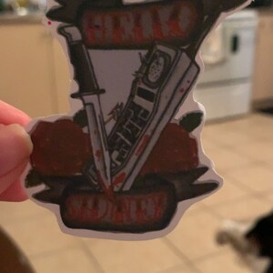 Scream Stickers 8 Pack - Etsy