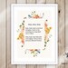 Christian Hymn Verses Watercolor Flowers Floral Religious Song Lyrics ...