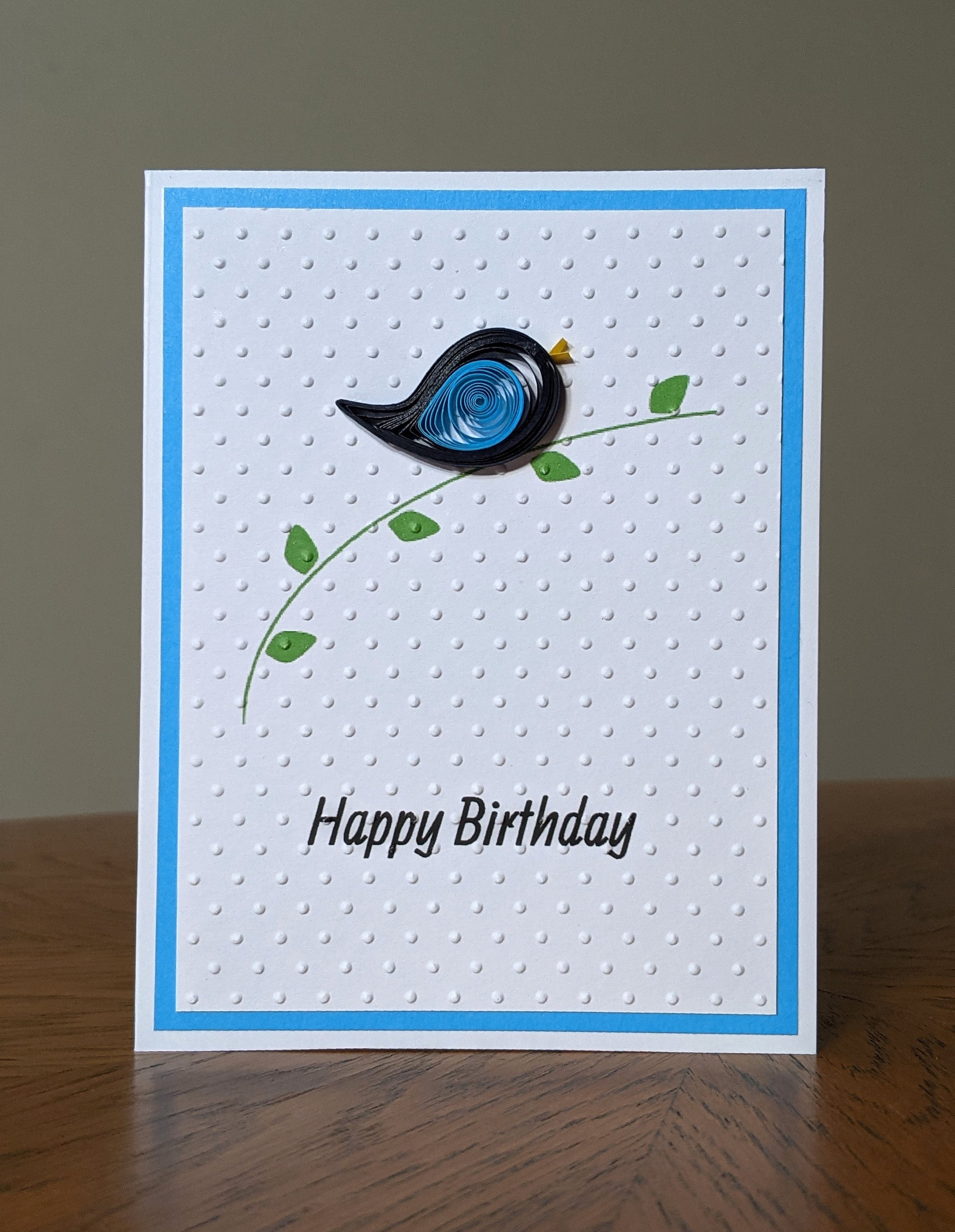 Happy Birthday Card Quilling Card - Etsy