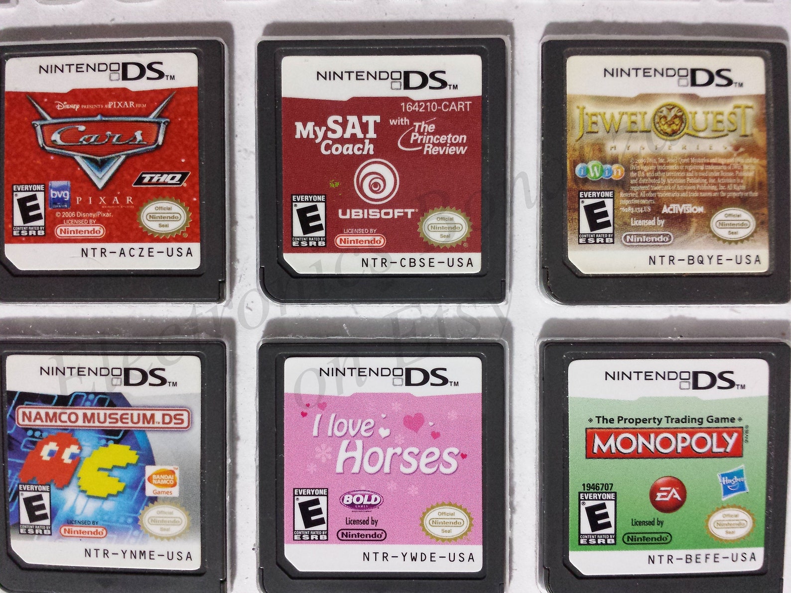Authentic Nintendo DS Games for DS / Dslite / Dsi / 3DS XL and 2DS - Etsy