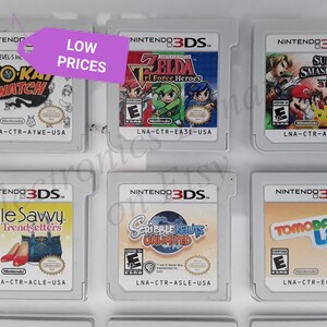 Authentic Nintendo 3DS Games - Etsy