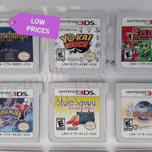 Authentic Nintendo 3DS Games - Etsy