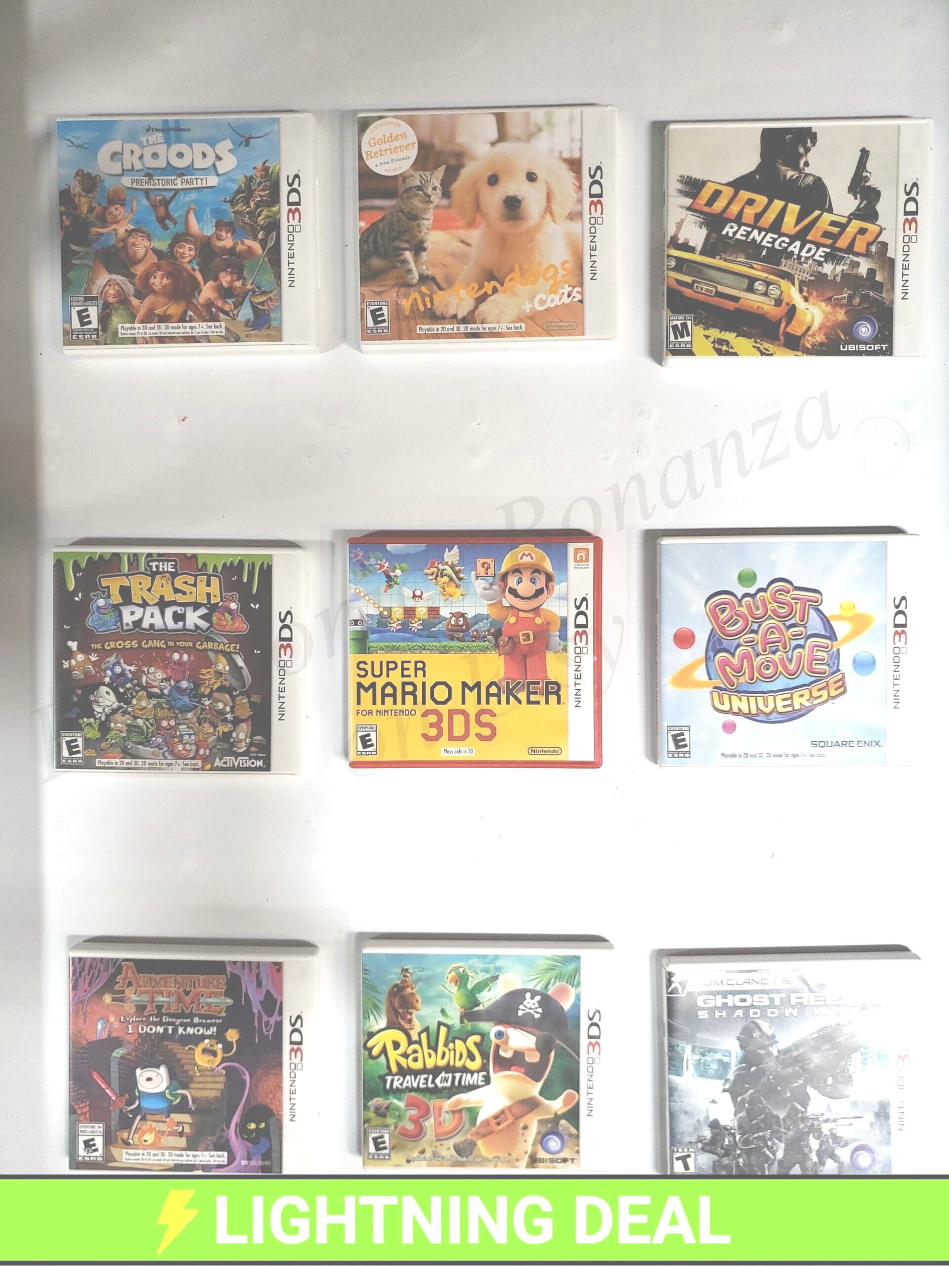 Authentic Nintendo 3DS Games Etsy