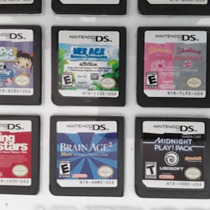 Authentic Nintendo DS Games for DS / Dslite / Dsi / 3DS XL and 2DS - Etsy