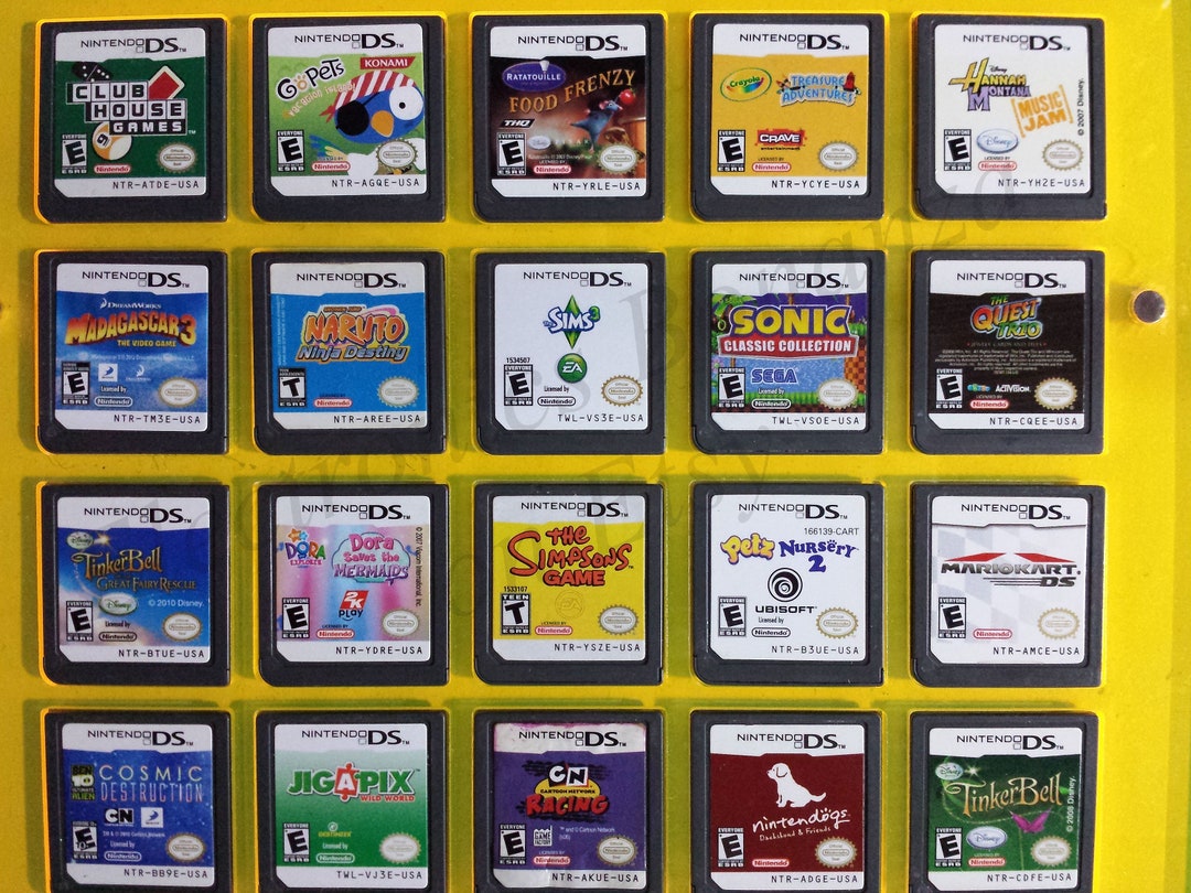 Authentic Nintendo DS Games for DS / Dslite / Dsi / 3DS XL and 2DS - Etsy
