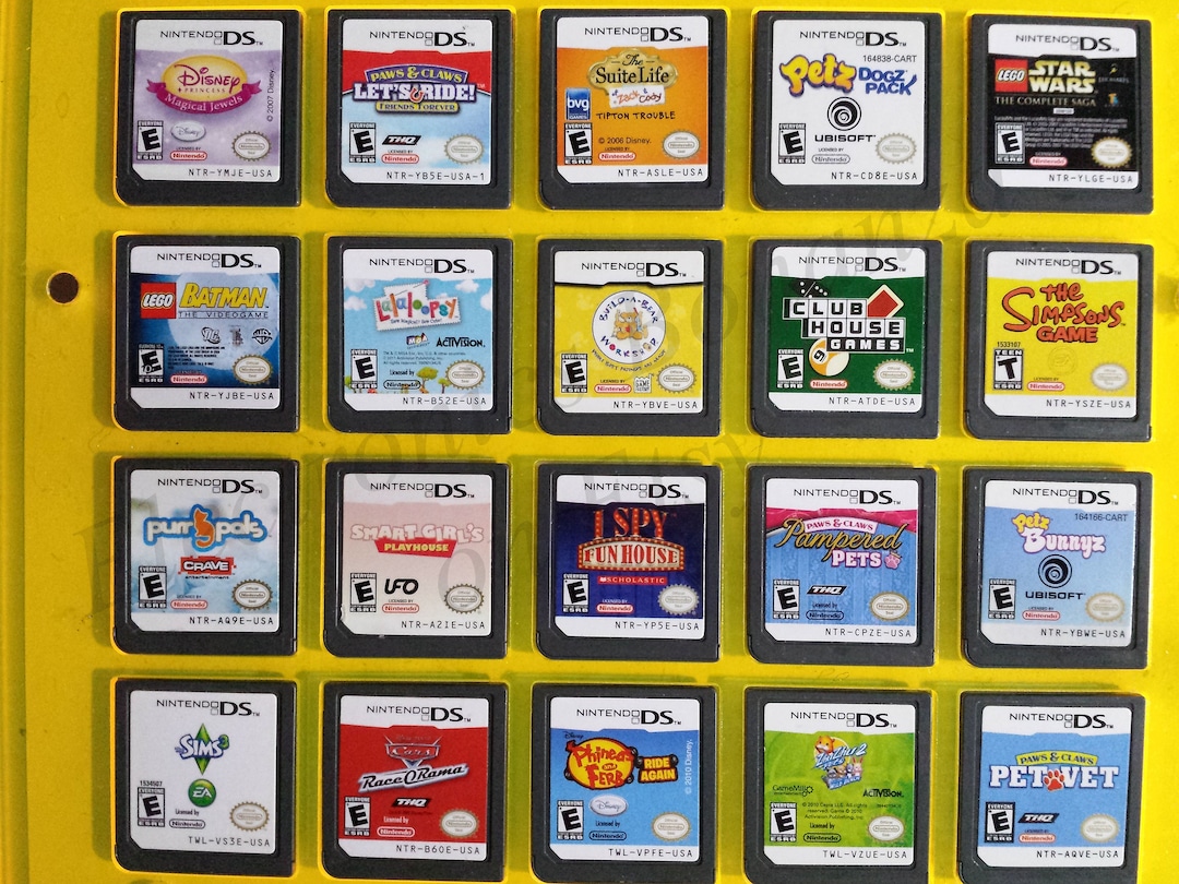Authentic Nintendo DS Games for DS / Dslite / Dsi / 3DS XL and 2DS - Etsy