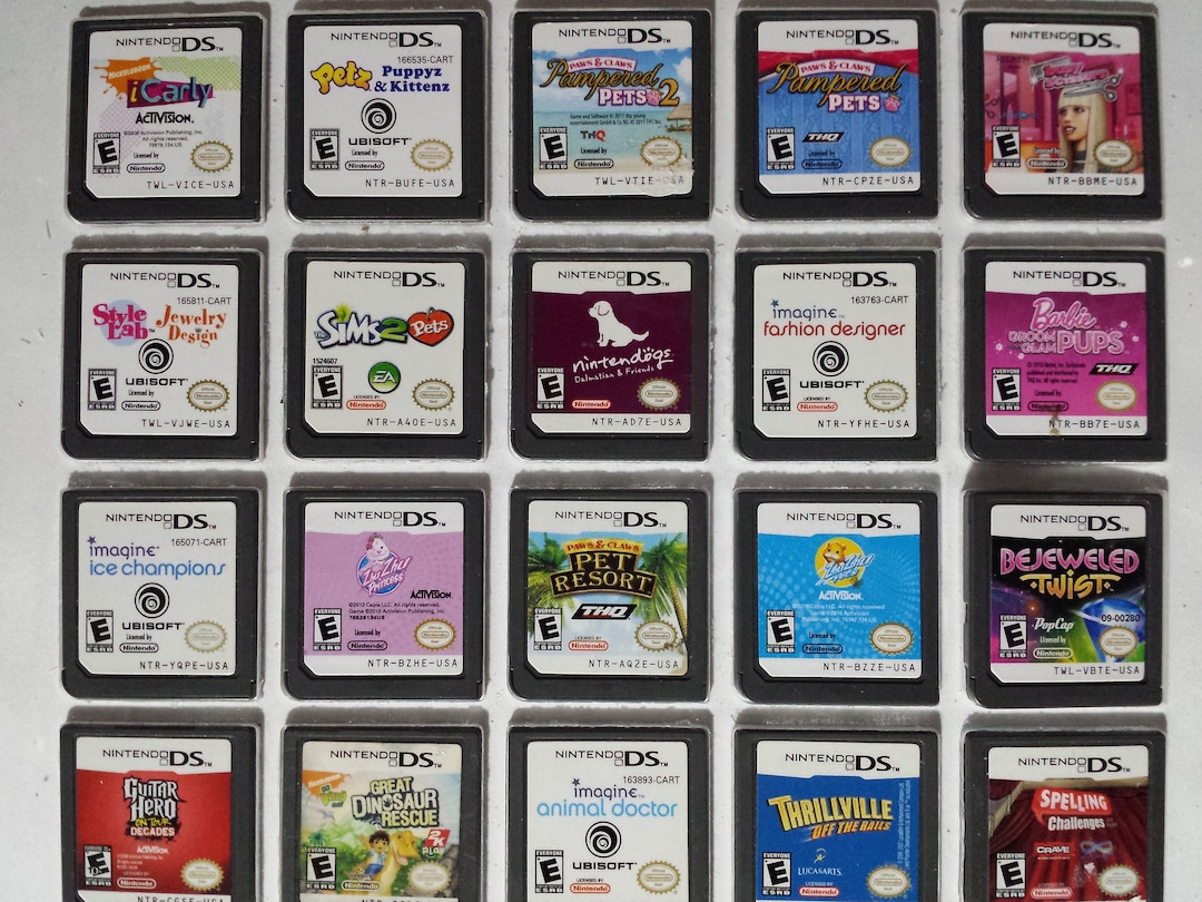 Authentic Nintendo DS Games for DS / Dslite / Dsi / 3DS XL and 2DS - Etsy